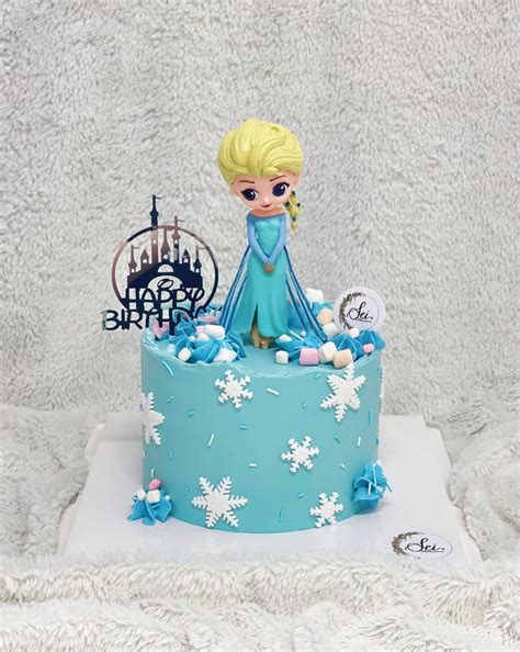 Frozen Elsa Cake Simple Sei Pâtisserie