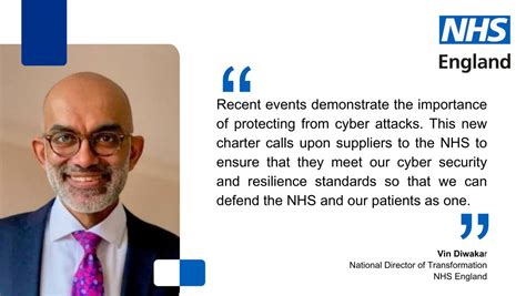 Nhs Launches Cyber Security Charter For Suppliers Nhs Transformation