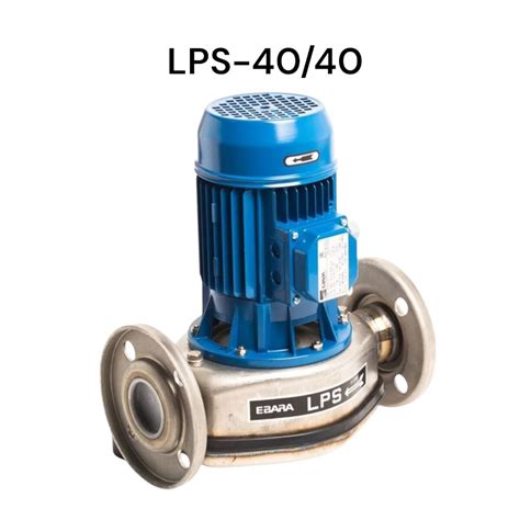 Ebara Lps 40 40 ปั๊มหอยโข่งสแตนเลส แบบแนวตั้ง In Line 1 3 4 X 1 3 4 นิ้ว 0 55 Hp 380v E061