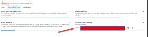 How To Get Document Understanding Api Key In On Prem Orchestrator Automation Suite Uipath