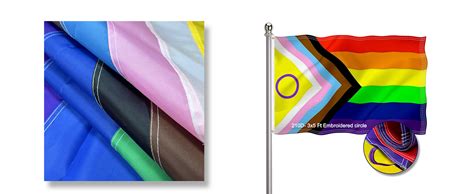 Double Sided New Inclusive Lgbtq Gay Pride Flag 4x6