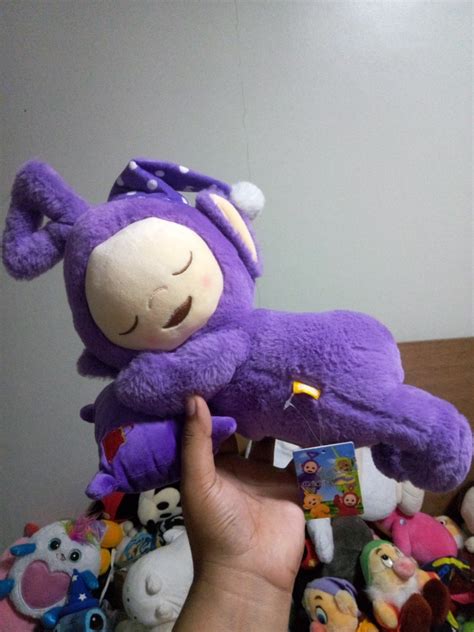 Teletubbies Sleeping Tinky Winky Plush Hobbies And Toys Toys And Games On Carousell
