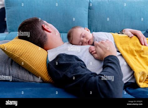 Father With Baby Boy At Home Hi Res Stock Photography And Images Alamy