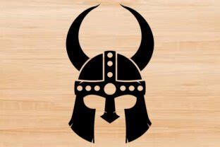 Viking Helmet Vector Silhouette Graphic By Gfxexpertteam · Creative