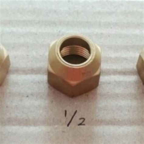 Jual Nut Nepel Tebal Nut Pipa Ac Baut Sambungan Pipa Ac 12 Shopee Indonesia