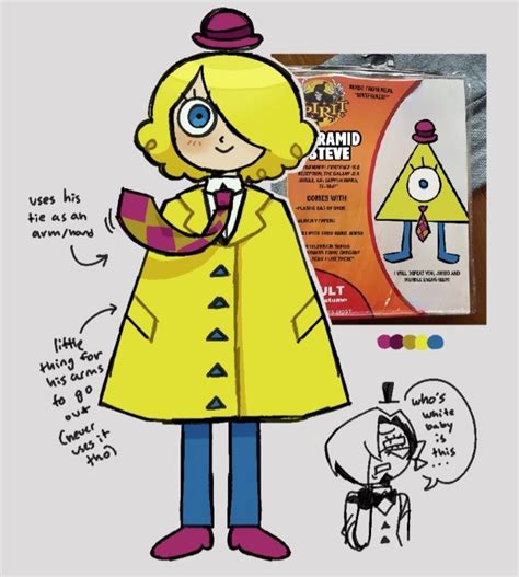 Pyramid Steve Arte De Gravity Falls Dibujos Bonitos Dibujos