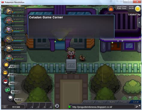 Pokemon Revolution Online Guide Indonesia Team Rocket Hideout Serta