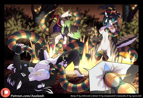 Rule 34 Anthro Azaleesh Becky Canine Cum Egg Implantation Female