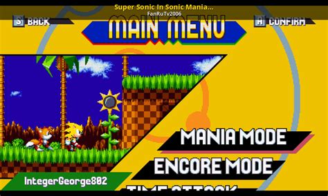 Super Sonic In Sonic Mania Plus Mod For Sonic Mania Sm Mods
