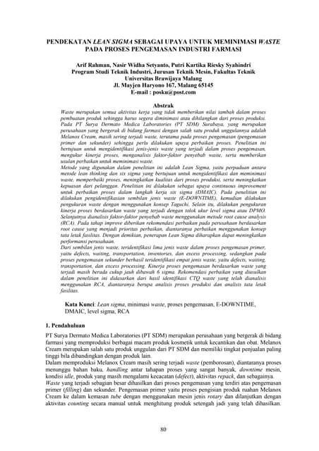 10 Langkah Implementasi Lean Ppt