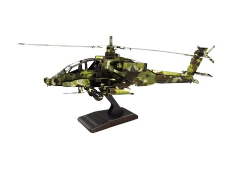 Boeing Ah64 Apache Helicopter Metal Model Kit 3d Puzzle Craft T Laser Cut £10 69 Picclick Uk