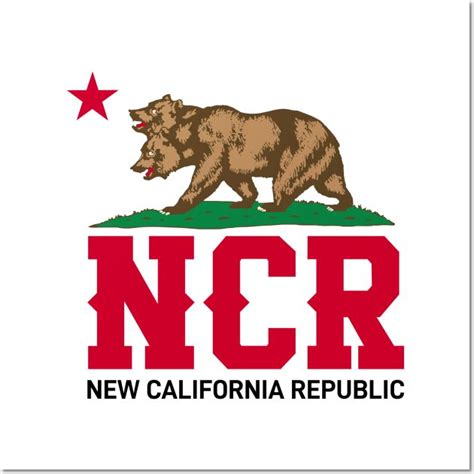 Fallout Ncr Logo Banner Of The Bear Classic Ncr Flag At Fallout New