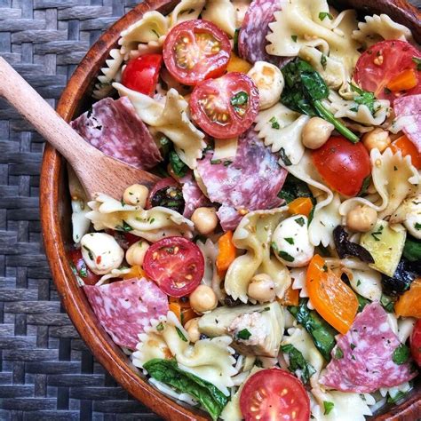 The Best Easy Italian Summer Pasta Salad Foodtalk