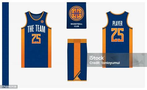 스포츠 클럽을 위한 농구 유니폼 모형 템플릿 디자인 농구 유니폼 앞면과 뒷면의 농구 반바지 농구 로고 디자인 농구 팀 스포츠에 대한 스톡 벡터 아트 및 기타 이미지 Istock