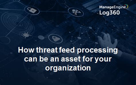 Threat Intelligence Solution Manageengine Log360