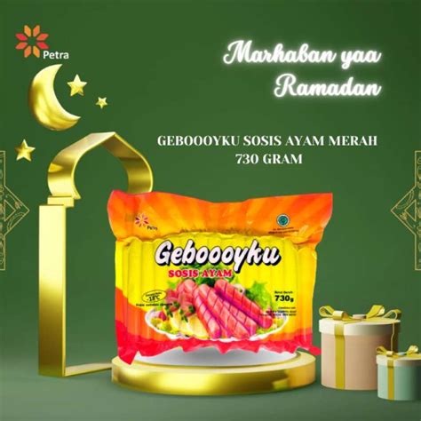 Promo Gebooyku Sosis Ayam Merah 730 Gram Bandung Diskon 24 Di Seller