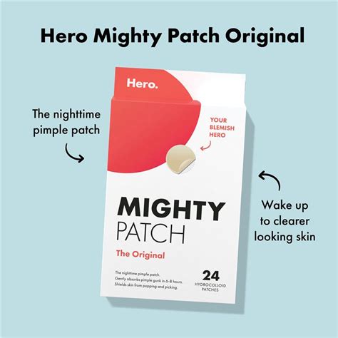 Buy Hero Mighty Patch The Original Pimple Patch 24pk Online At Chemist Warehouse®