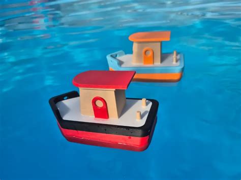 玩具船 来自 Sk07 Skipper07 Makerworld：免费下载 3d 模型