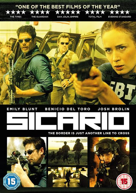 Sicario Dvd 2015 Uk Emily Blunt Benicio Del Toro Josh
