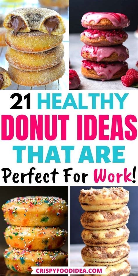 21 Healthy Donut Recipes That Are Perfect For Work