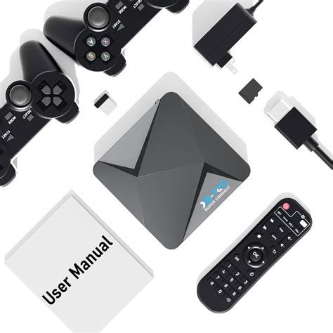 Bearway Retro Game Console Emulator Console Super Console X2 Pro 60000 Video Games Plug