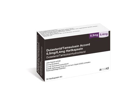 Dutasteridtamsulosin Accord Hartkapseln Accord Healthcare