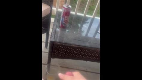 Cumshot On Balcony For Neighbors To See