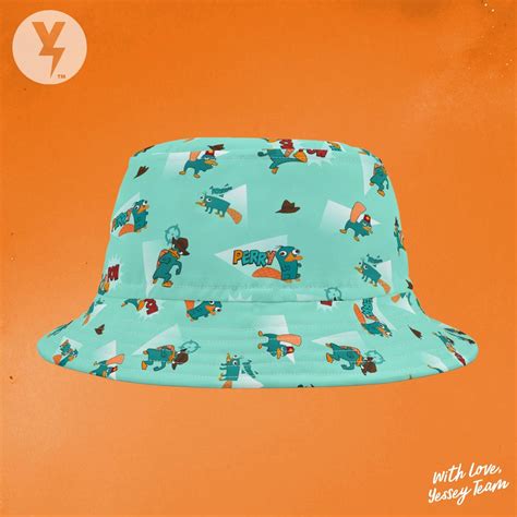Disney Perry The Platypus Bucket Hat Agent P Bucket Hat Disney