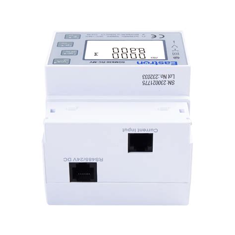 Sdm630 Rc Mv Din Rail Type Three Phase Multi Function Power Meter Available For Ct Or Rogowski