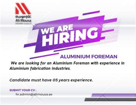 Ali Mousa Holding On Linkedin We Are Hiring