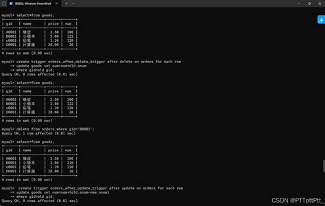 mysql第五次作业 csdn博客