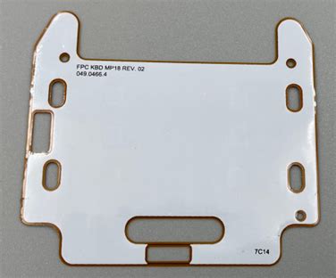 Single Sided Flexible Printed Circuits Layer Flex Circuit Single Layer Flexible Circuits