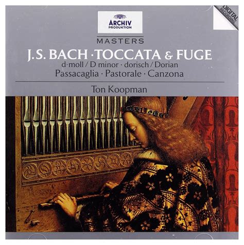 Bach Toccata And Fugue Jean Sébastien Bach Ton Koopman Amazon Fr Cd