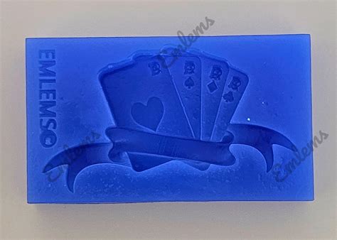 Emlems New Wonderland Small Playing Cards Silicone Mould