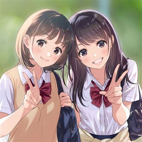 Bộ ảnh Avatar đôi Chibi Cute Ngọt Ngào Cho Cặp đôi Dễ Thương