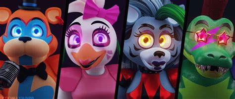 Fnaf Security Breach Banner By Officiallydumbb On Deviantart
