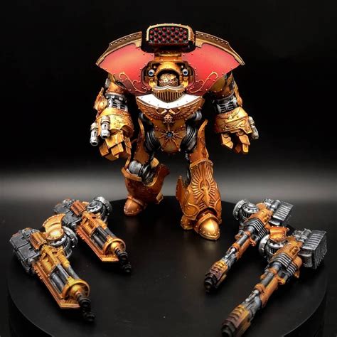 Legio Custodes Telemon Heavy Dreadnought Painted Commission Etsy Uk