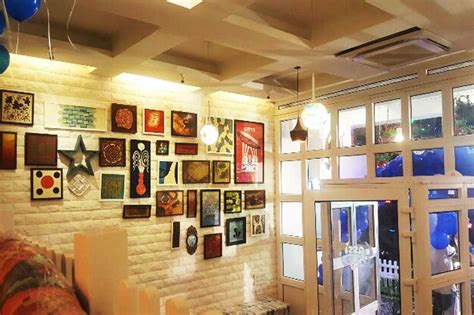 Gypsum Wall Cladding For Lassi Shop In Mg Road Bangalore Jayswal