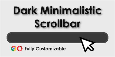 GitHub Pabli DMScrollbar Dark Minimalistic Scrollbar For Webkit Based Browsers