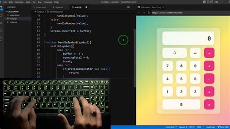 ASMR Programming Calculator App Coding No Talking YouTube
