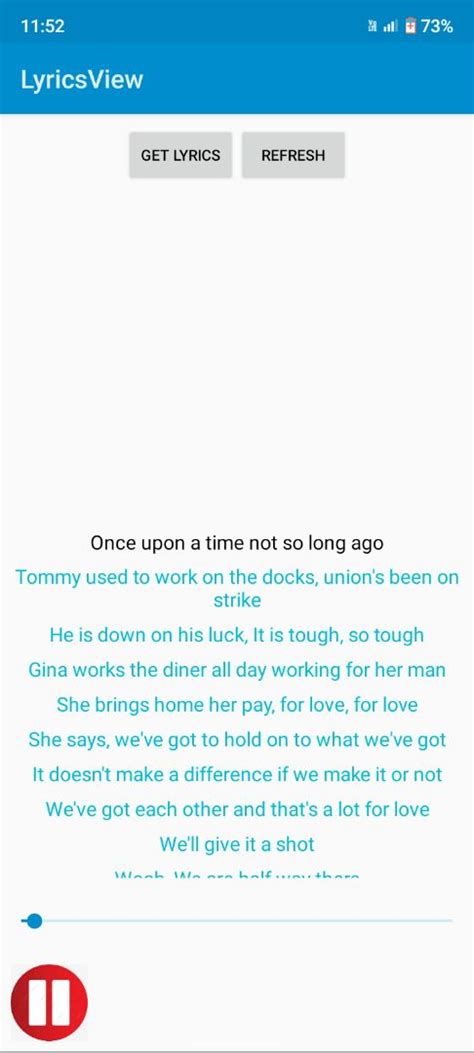 sketchub lyrics view