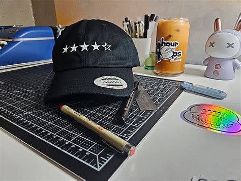 Metokur Hat 45 Stars All White Stars