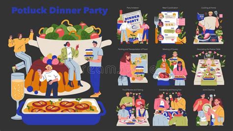Potluck Menu Stock Illustrations 40 Potluck Menu Stock Illustrations