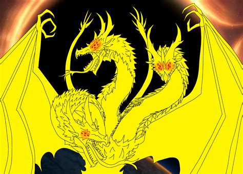 Void Ghidorah Battle For Hollow Earth By Kahnac On Deviantart
