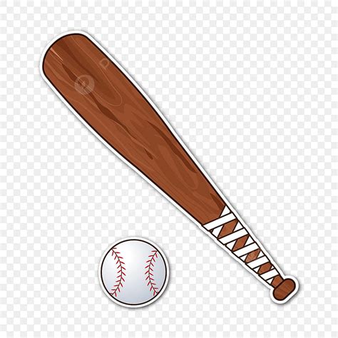 Baseball Baseball Bat Clip Art Baseball Bat Clipart Wood Grain Png And Vector With