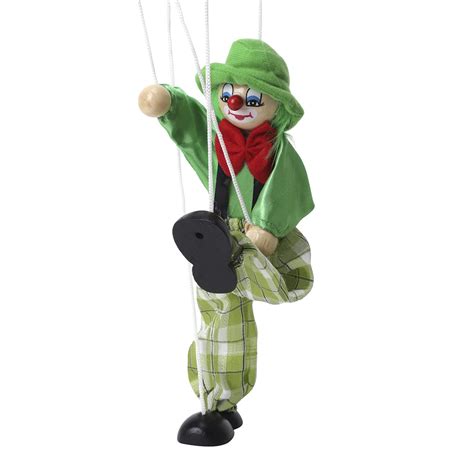 Marionette Puppets Clown Doll String Puppets Hand