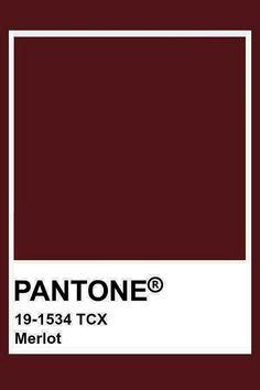 Maroon Pantone Color Swatch Sticker