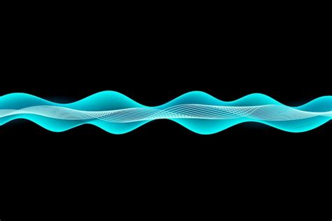 Premium Vector Blue Wave Lines Pattern Abstract Background Modern Banner Wallpaper Frame
