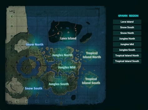 Ark Survival Lost Island Spawn Map At Dorothy Choi Blog
