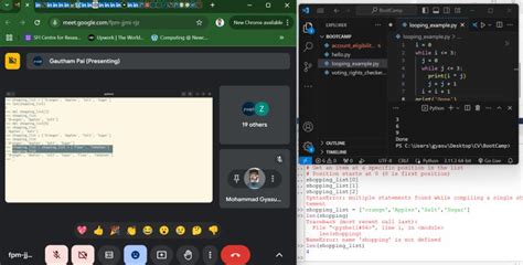 Codeverse Codeversebootcamp Python Datamodeling Sociallearning Cognizant Mohammad Gyasur